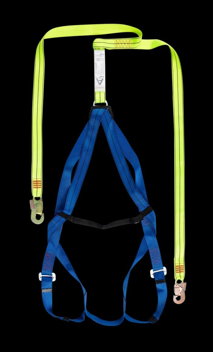 PIONEER Safety harnesses with single lanyard & snap hooks – Precisionware